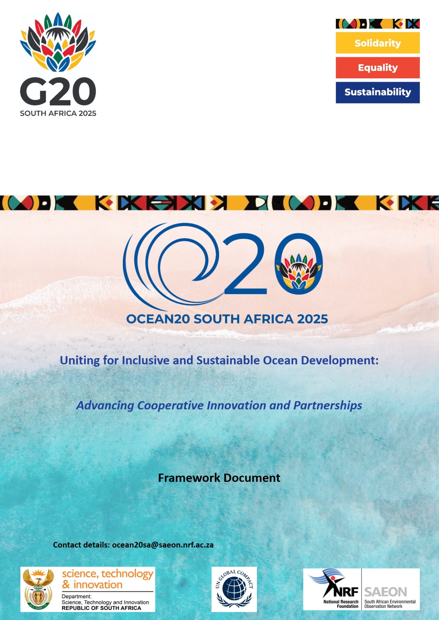 Ocean20 South Africa – Egagasini